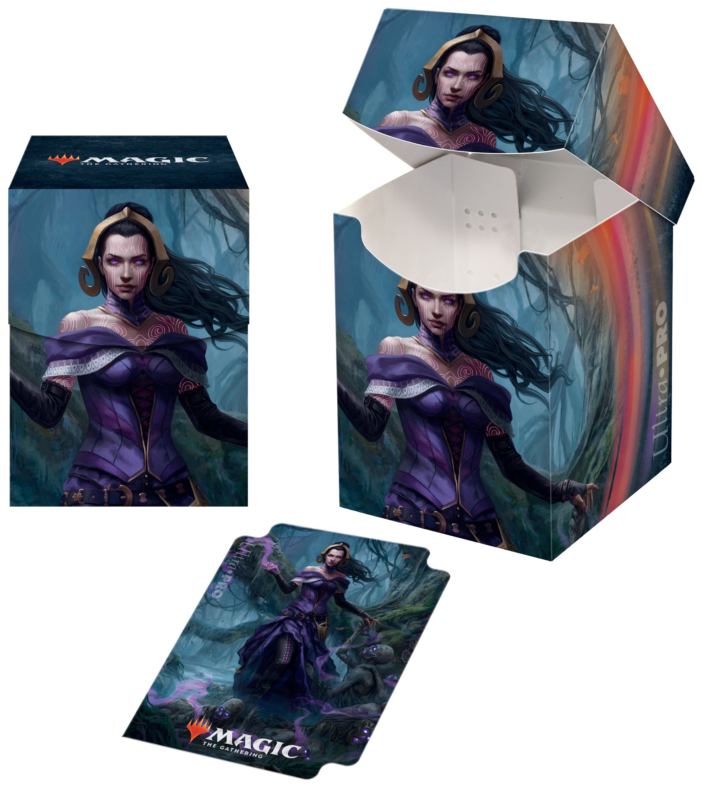 Core Set 2021 Liliana PRO 100+ Deck Box for Magic - Ultra Pro Deck ...