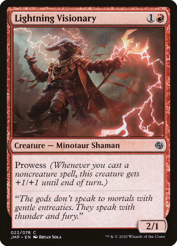 Lightning Visionary - Jumpstart - Magic: The Gathering