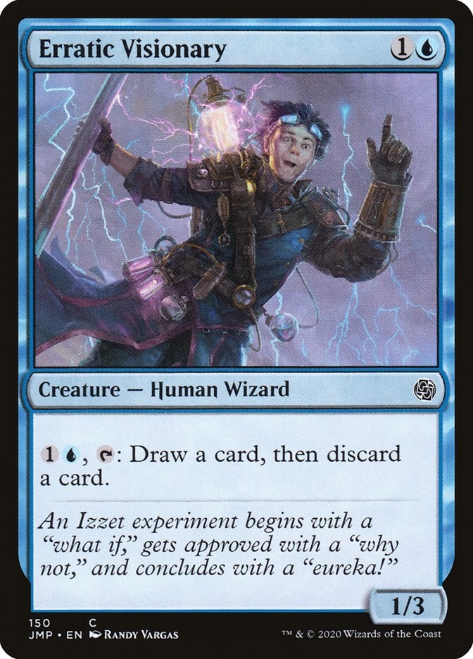 Erratic Visionary - Jumpstart - Magic: The Gathering