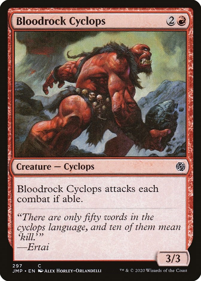 Bloodrock Cyclops - Jumpstart - Magic: The Gathering