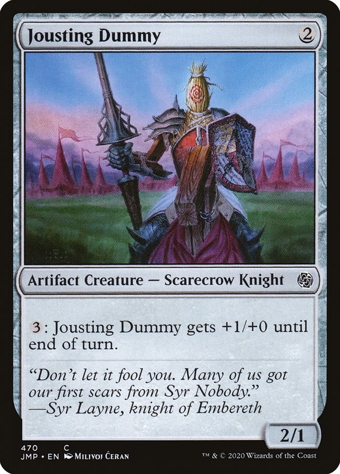 Jousting Dummy - Jumpstart - Magic: The Gathering