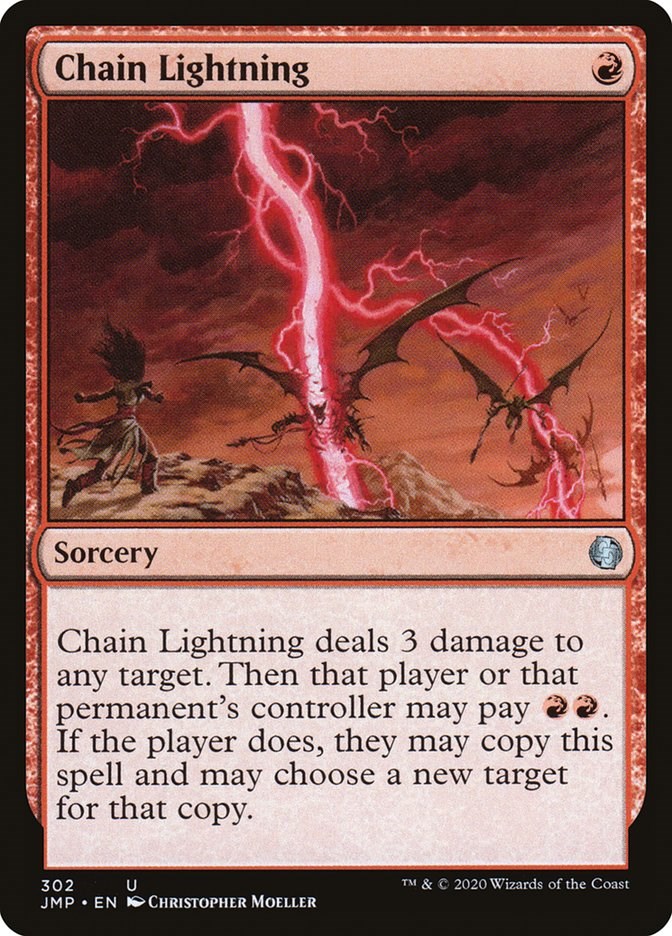 Chain Lightning - Jumpstart - Magic: The Gathering