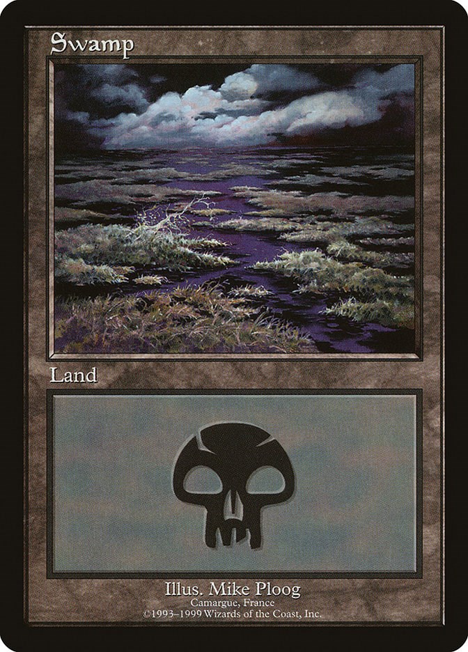 Magic The Gathering Land Art Swamp