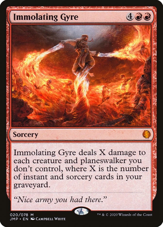Immolating Gyre - Jumpstart - Magic: The Gathering