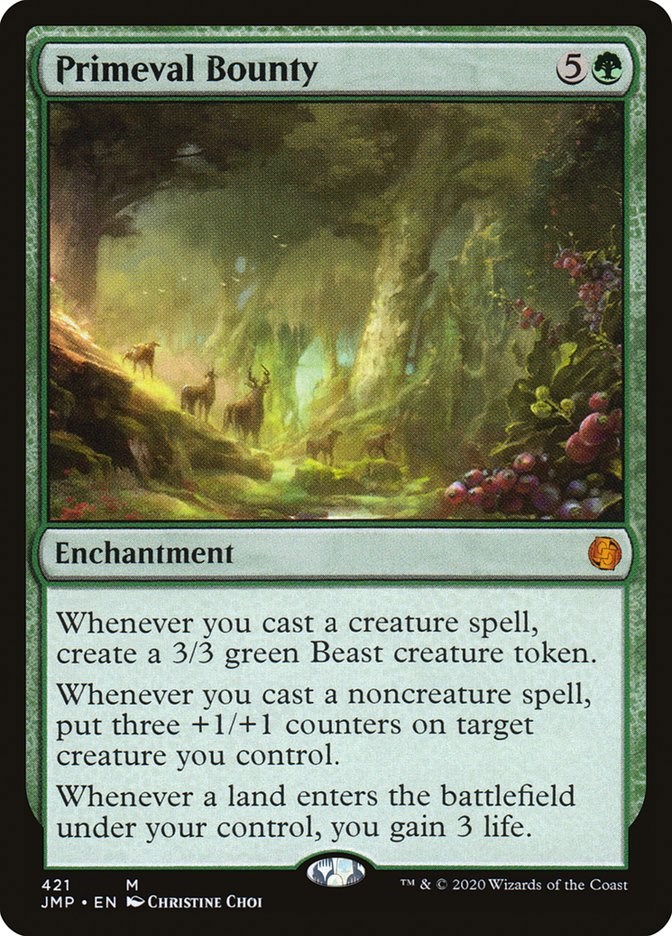 Primeval Bounty - Jumpstart - Magic: The Gathering