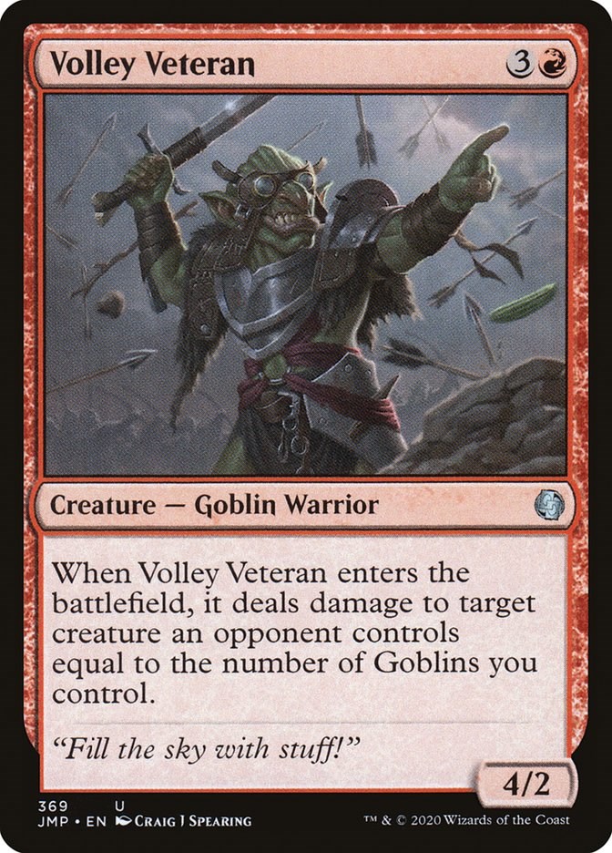 Volley Veteran - Jumpstart - Magic: The Gathering