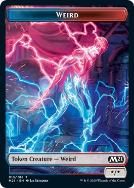 Weird Token - Core Set 2021 - Magic: The Gathering