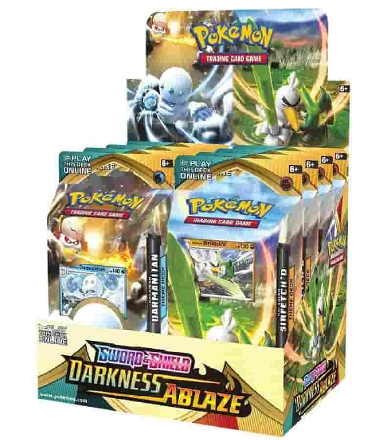 Darkness Ablaze Theme Deck Display - SWSH03: Darkness Ablaze - Pokemon