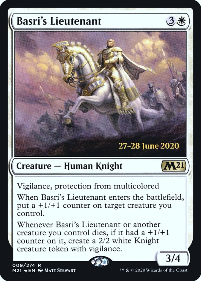 Basri's Lieutenant - Prerelease Cards - Magic: The Gathering