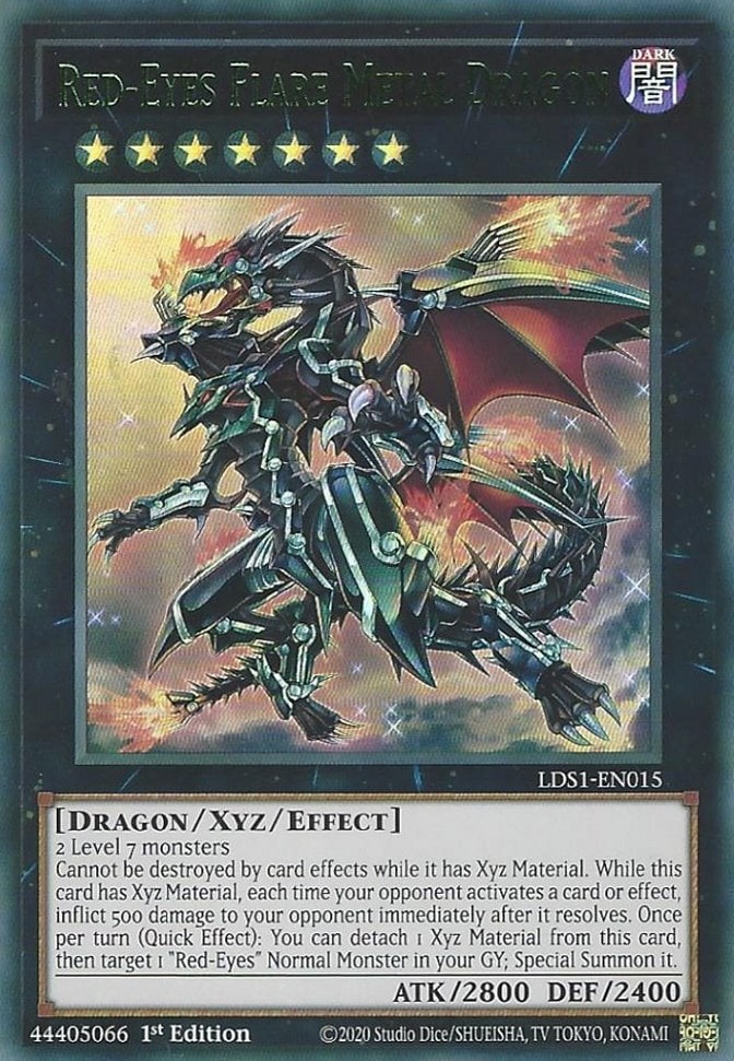Red Eyes Black Metal Dragon