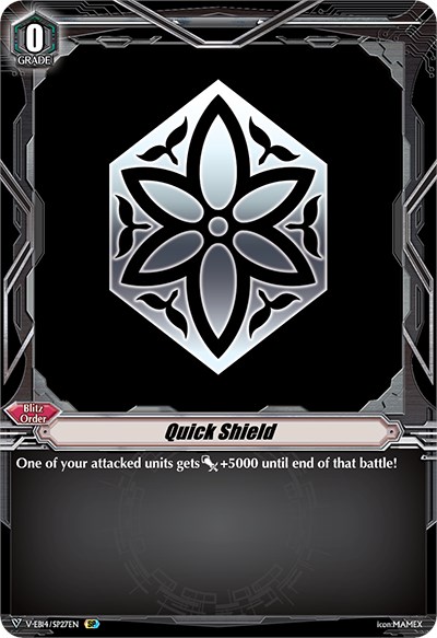 Quick Shield (Neo Nectar) (SP) - V-EB14: The Next Stage - Cardfight ...