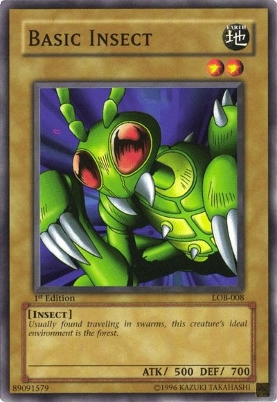 Basic Insect - The Legend of Blue Eyes White Dragon - YuGiOh