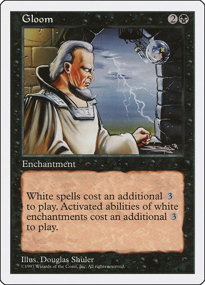 Gloom - Fifth Edition - Magic: The Gathering