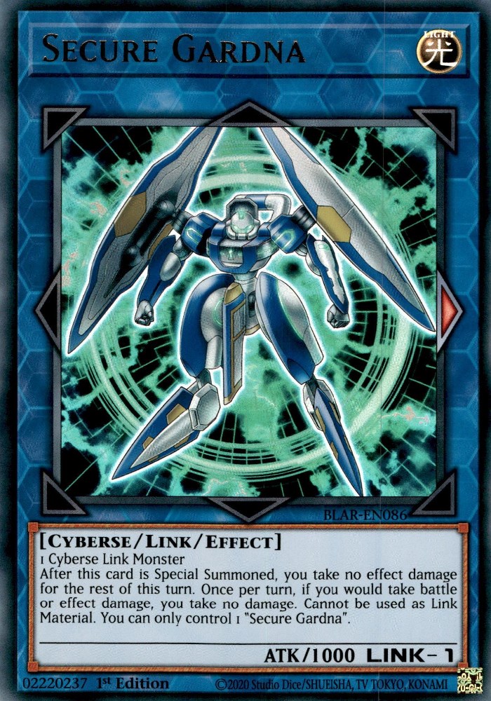 Secure Gardna - Battles of Legend: Armageddon - YuGiOh