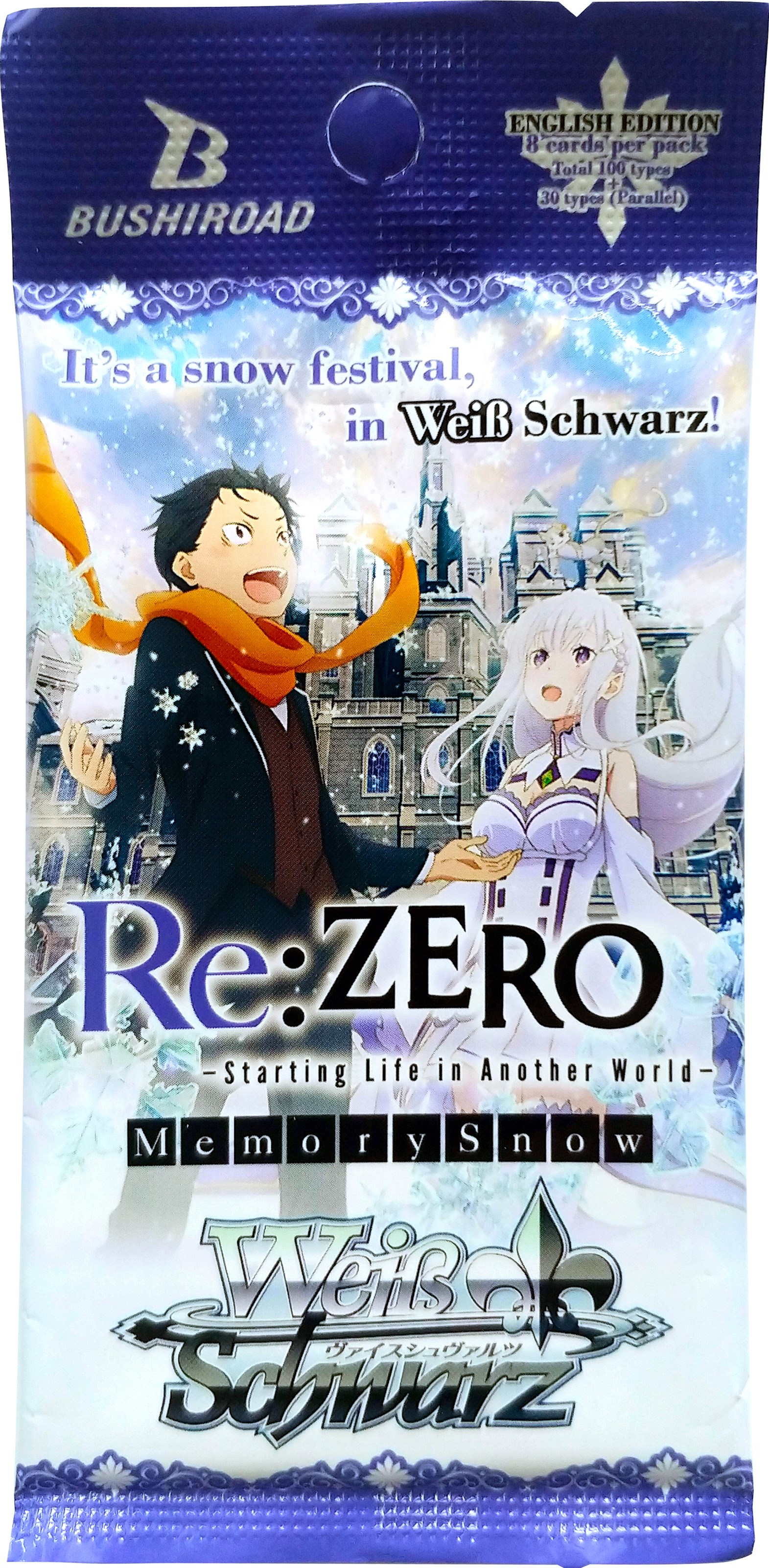 Re:ZERO Memory Snow Booster Pack - Re:ZERO Memory Snow - Weiss Schwarz