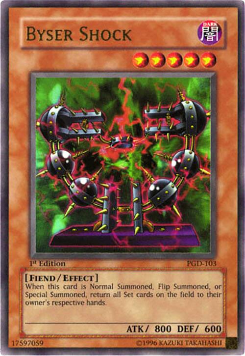 Byser Shock - Pharaonic Guardian - YuGiOh