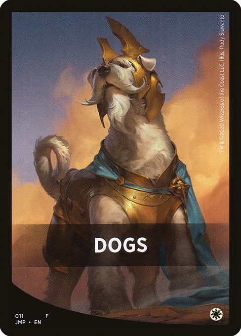 Dogs Theme Card - Jumpstart - Magic: The Gathering