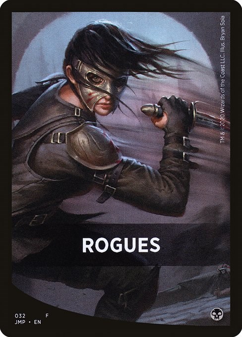 Rogues Theme Card - Jumpstart - Magic: The Gathering