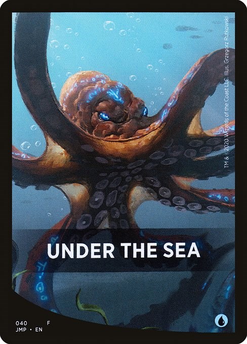 Under the Sea Theme Card - Jumpstart - Magic: The Gathering