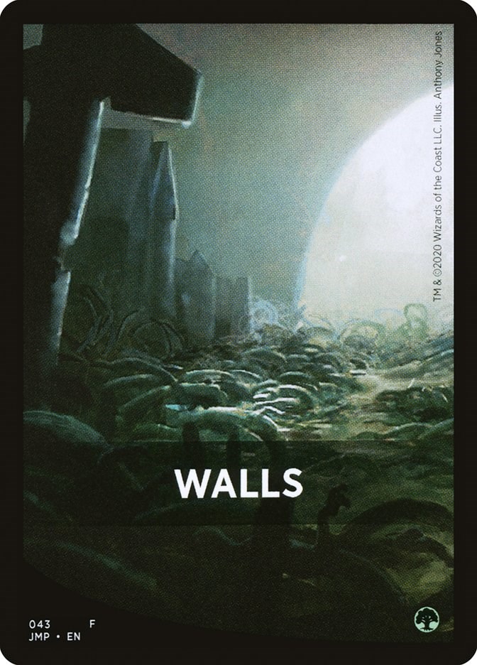 Walls Theme Card - Jumpstart - Magic: The Gathering