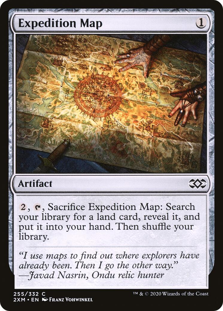 Expedition Map - Double Masters - Magic: The Gathering