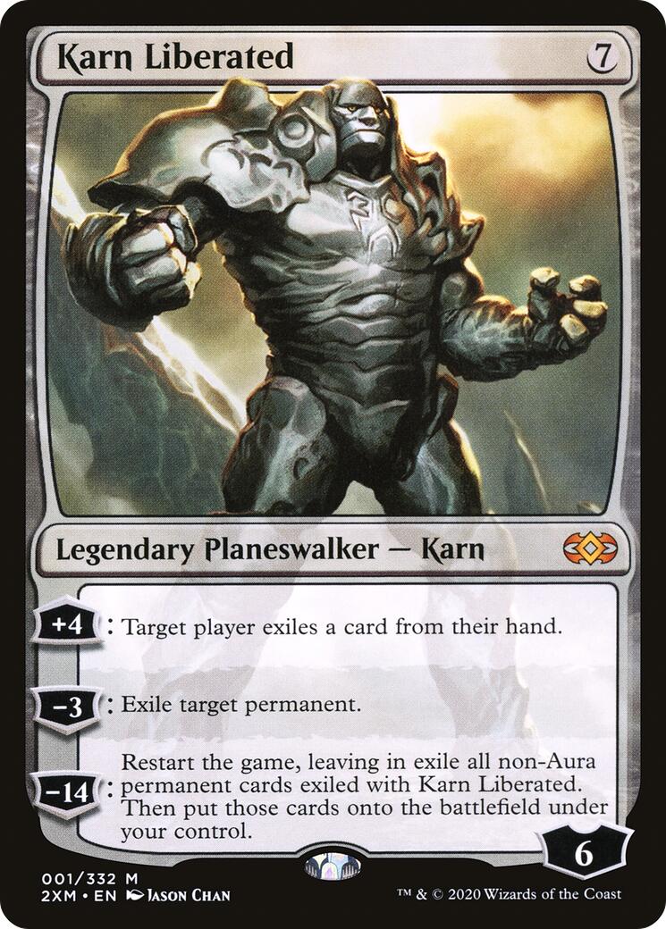 Karn Liberated - Double Masters - Magic: The Gathering