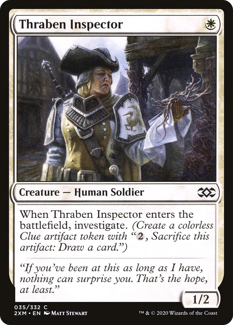 Thraben Inspector - Double Masters - Magic: The Gathering