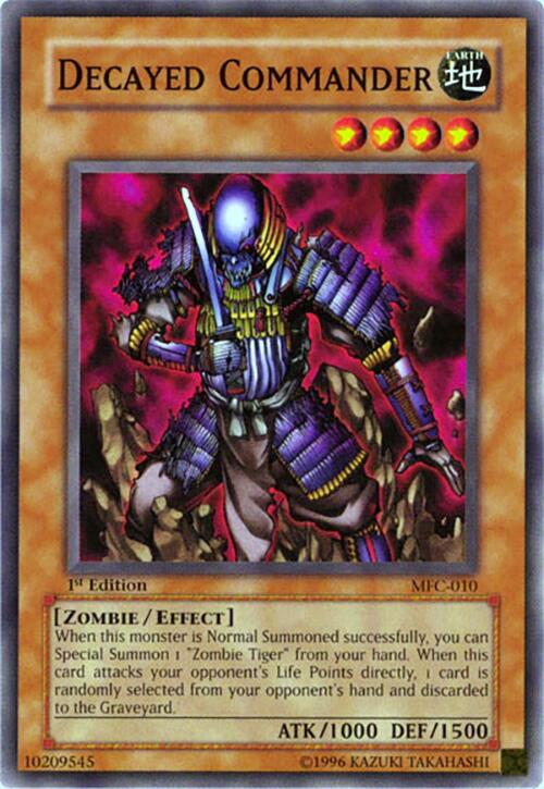 Decayed Commander - Magician's Force - YuGiOh