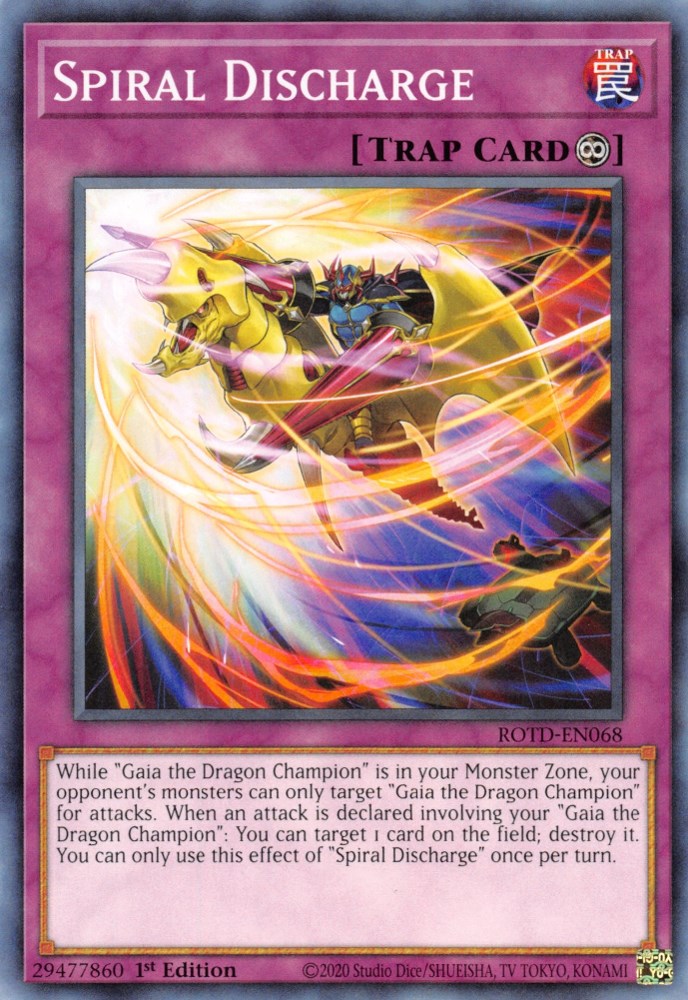 Spiral Discharge - Rise of the Duelist - YuGiOh