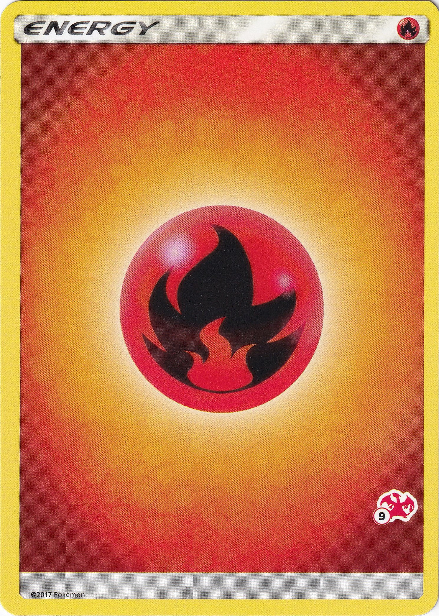 Fire Energy (#9 Charizard Stamped) - Battle Academy - Pokemon