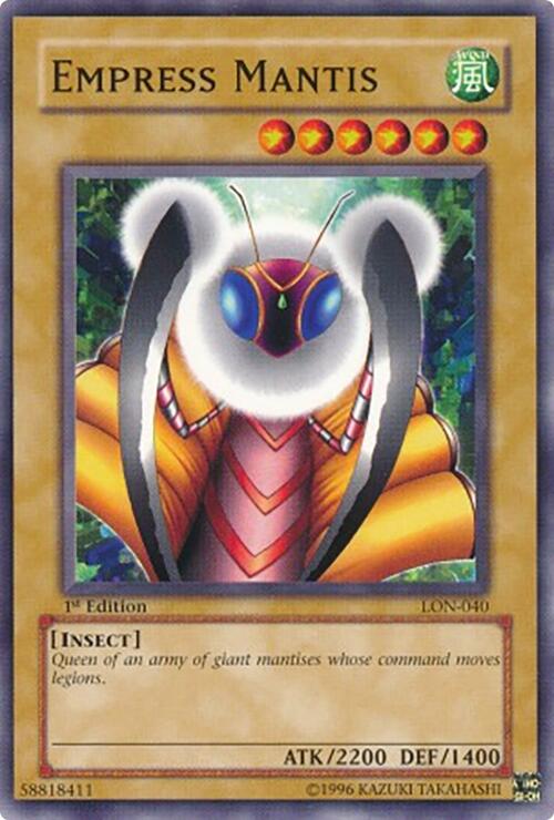Empress Mantis - Labyrinth of Nightmare - YuGiOh