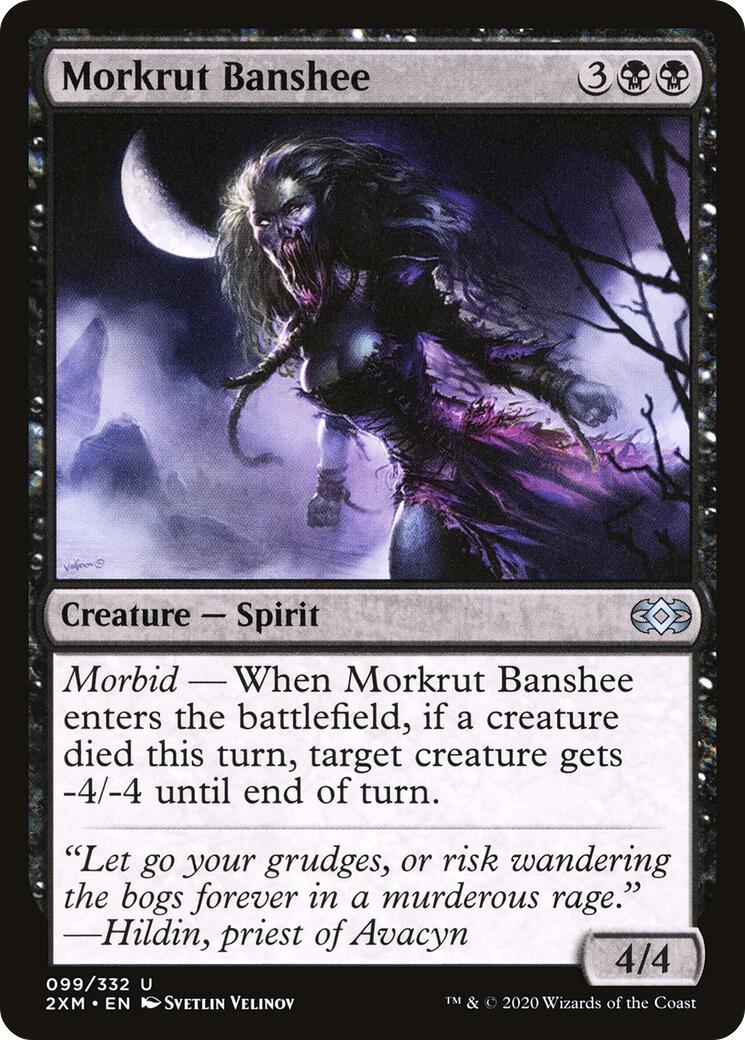 Morkrut Banshee - Double Masters - Magic: The Gathering