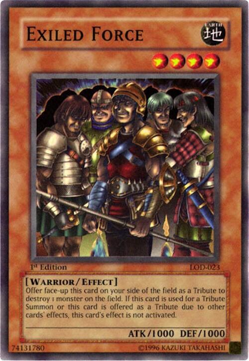 Exiled Force - Legacy of Darkness - YuGiOh