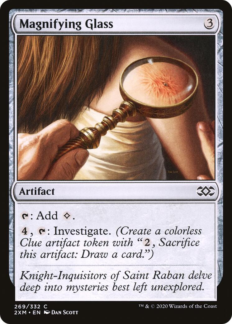 Magnifying Glass - Double Masters - Magic: The Gathering