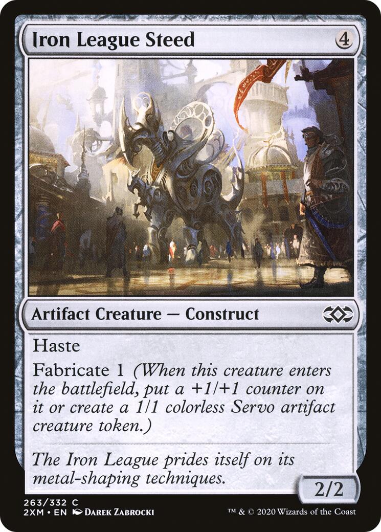 Iron League Steed - Double Masters - Magic: The Gathering