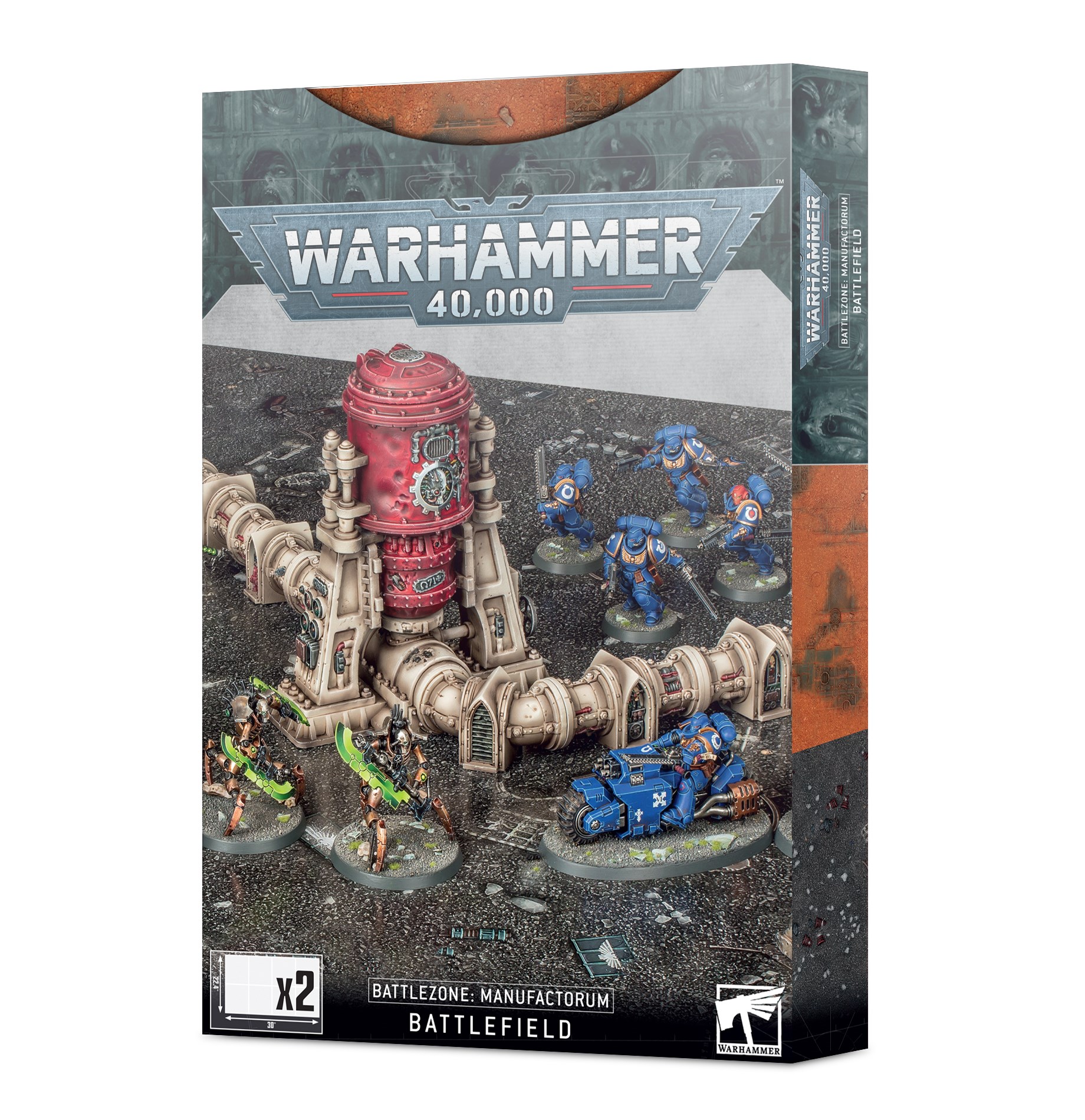 Warhammer: 40K - Battlezone Manufactorum Battlefield - Warhammer ...