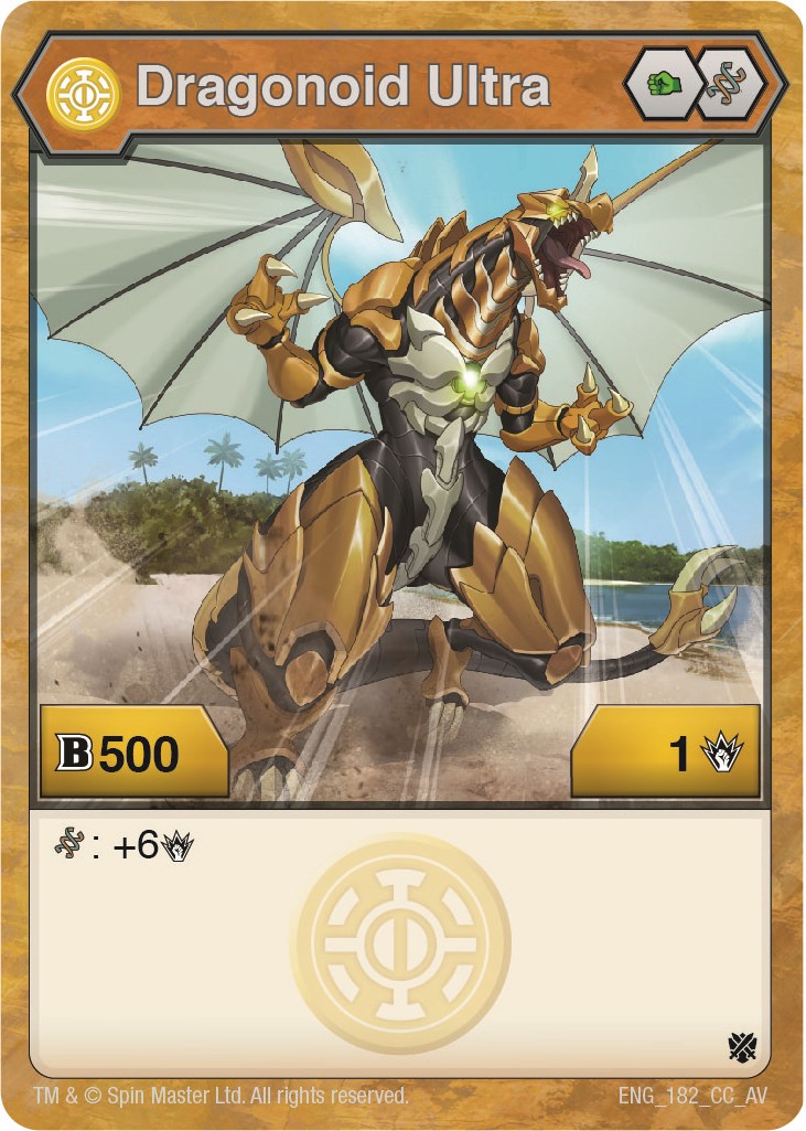 Dragonoid Ultra (182) - Armored Elite - Bakugan TCG