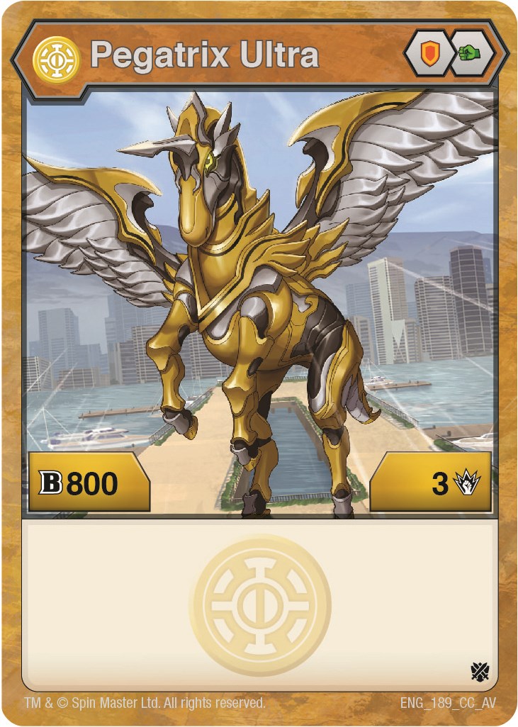 Pegatrix Ultra (189) - Armored Elite - Bakugan TCG