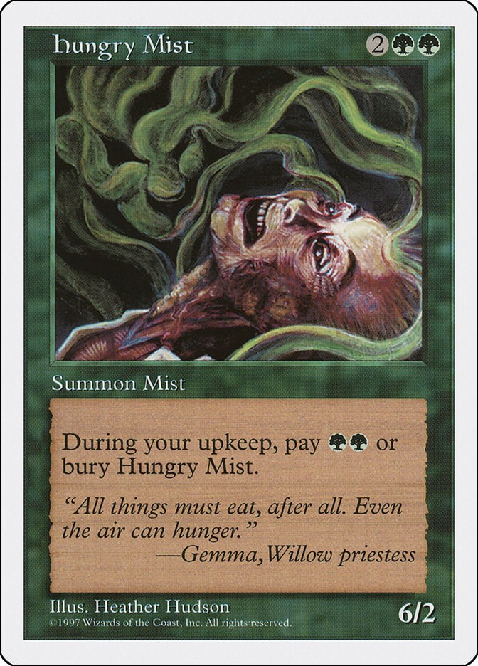 Hungry Mist - Fifth Edition - Magic: The Gathering