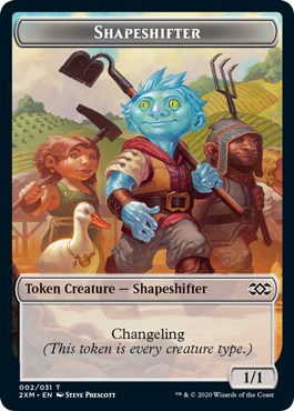 Shapeshifter Token - Double Masters - Magic: The Gathering