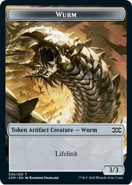 Wurm (030) Token - Double Masters - Magic: The Gathering