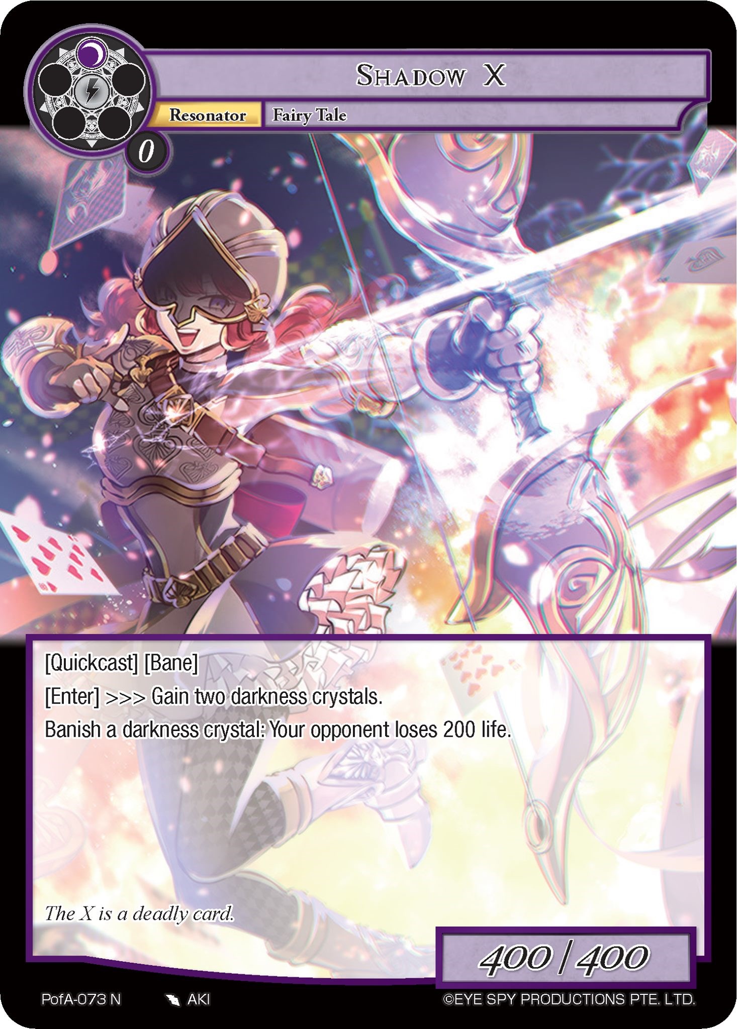 Shadow X - Alice Origin IV: Prologue of Attoractia - Force of Will