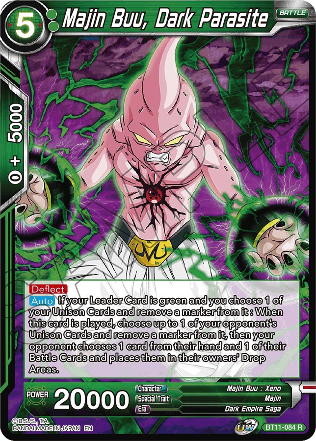 Majin Buu, Dark Parasite - Vermilion Bloodline - Dragon Ball Super CCG