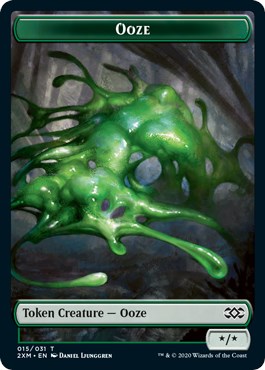 Ooze // Tuktuk the Returned Double-sided Token - Double Masters - Magic: The Gathering