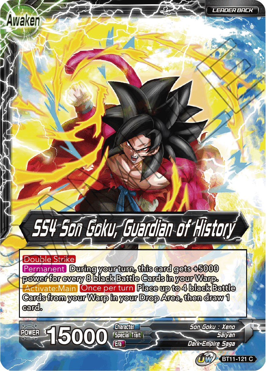 Son Goku // SS4 Son Goku, Guardian of History - Vermilion Bloodline ...