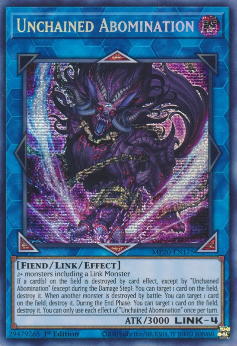 Unchained Abomination - 2020 Tin of Lost Memories - YuGiOh