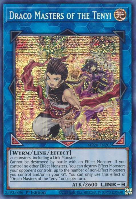 Draco Masters of the Tenyi - 2020 Tin of Lost Memories - YuGiOh