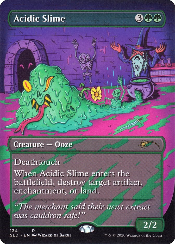 Acidic Slime - Secret Lair Drop Series - Magic: The Gathering