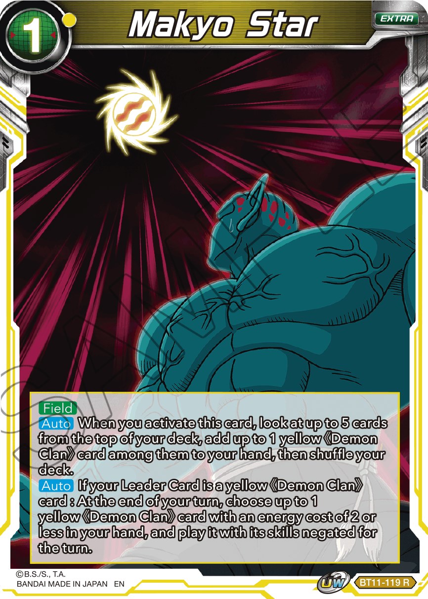 Makyo Star - Vermilion Bloodline - Dragon Ball Super CCG