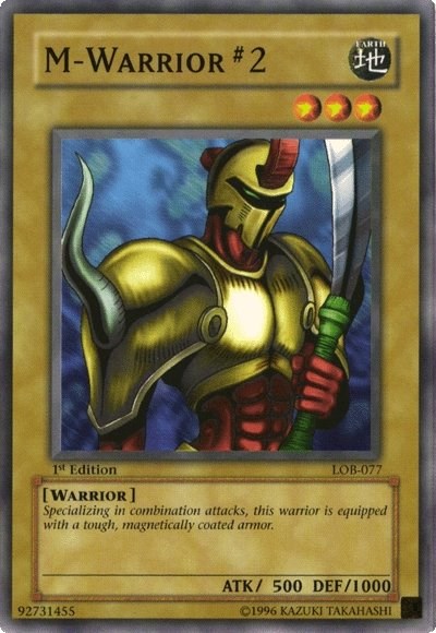 M-Warrior #2 - The Legend of Blue Eyes White Dragon - YuGiOh